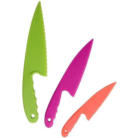 Juego De Cuchillos De Cocina De Plástico Para Niños Cuchillo De Chef