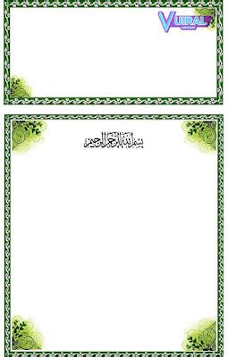 Download Bingkai Undangan Tahlil Syukuran Walimah Png Word Vuiral