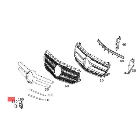 Car-Distance-Radar-Sensor-Blind-Spot-Warning-Module-A0009055103-For ...