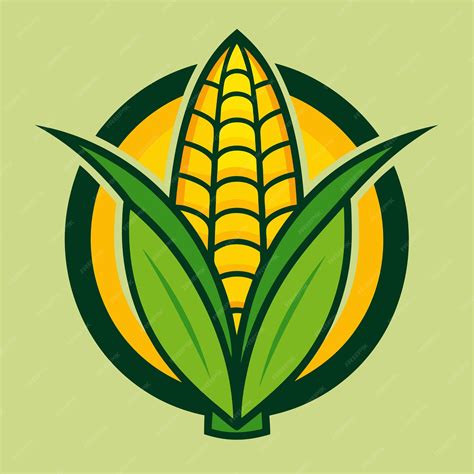 Premium Vector Classic Corn Icon Vecto