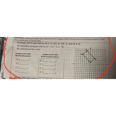 Solved 4 ﻿triangle Xyz With Vertices X 6 4 ﻿y0 6