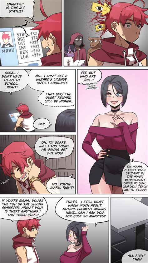 Maru H 04 Mana The Apprentice Witch Page 9 Nhentai Hentai