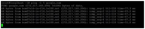 Linux Ping How Linux Ping Command Works With Examples