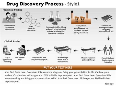 PowerPoint Presentation Designs Leadership Drug Discovery Ppt Process