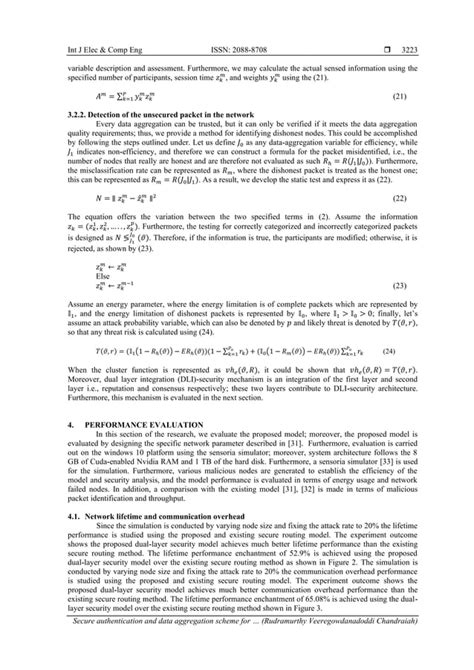 Secure Authentication And Data Aggregation Scheme For Routing Packets
