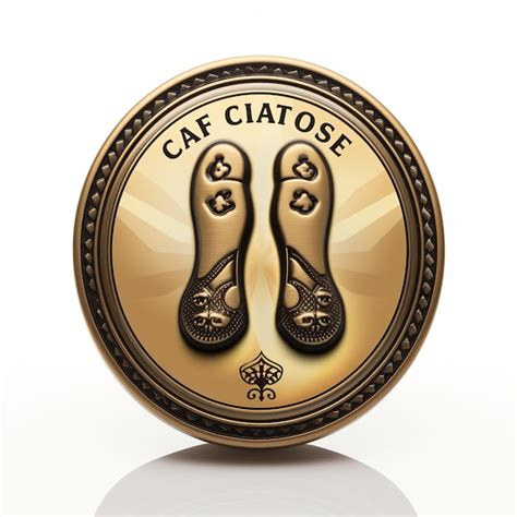 Premium Ai Image Illustration Of Class Badge A Pair Of Footprints