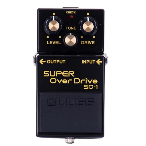Boss Limited Edition 40th Anniversary Sd 1 Super Overdrive Musical