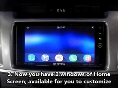 HOME SCREEN Infotainment DVD AVN How To Use YouTube