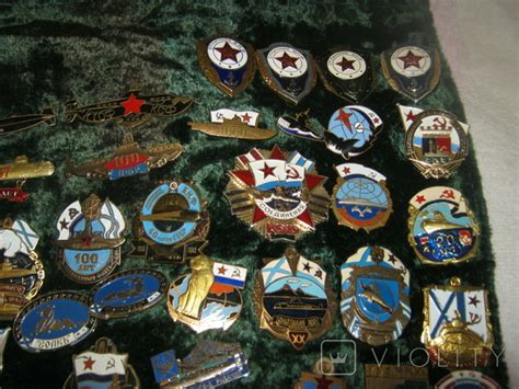 Нагрудные знаки вмф ссср и медали копии разные коллекция болле 150 штук ...