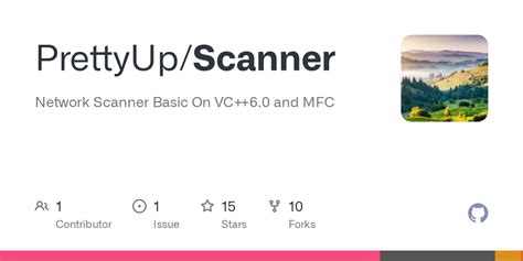 GitHub PrettyUp Scanner Network Scanner Basic On VC And MFC