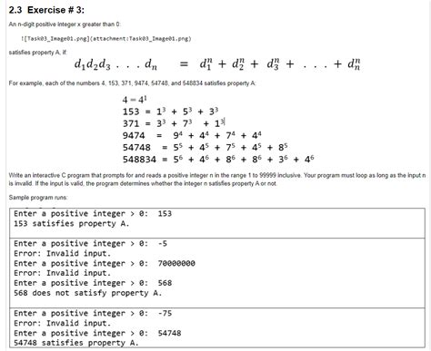 solved 2 3 exercise 3 an n digit positive integer x