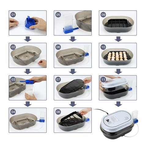 Chicken Egg Incubator Fully Automatic Incubator Small Incubator 18 Eggs From China Manufacturer