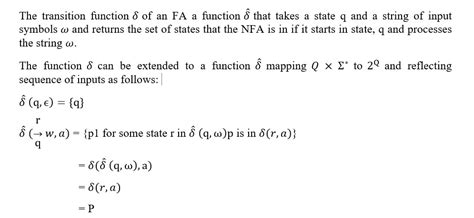 What Does Extended Transition Function Mean Mmr Cse