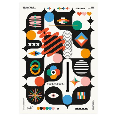 Abstract Geometric Shapes Poster Artofit