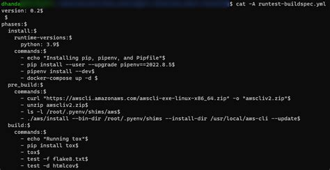 Codebuild Buildspec Yml