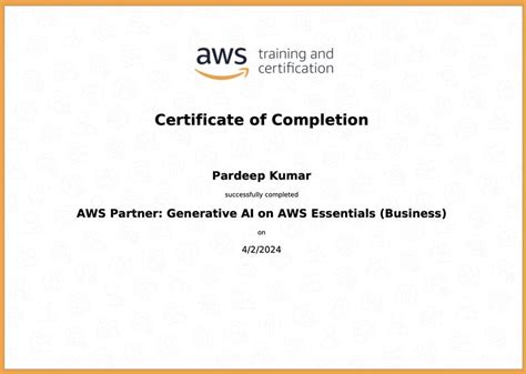 Pardeep Kumar On Linkedin Aws Generative Genai