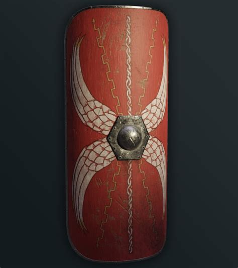 Realistic Scutum 3d Model Turbosquid 1397720