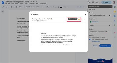 Preview Emails Mailmeteor Support And Help