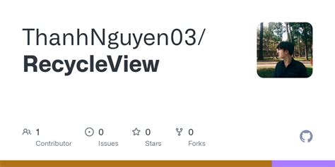 Github Thanhnguyen Recycleview