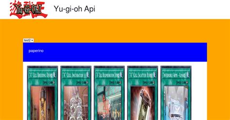 Vite Yu Gi Oh Codesandbox