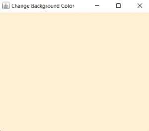 How To Change Jframe Background Color In Java Codespeedy