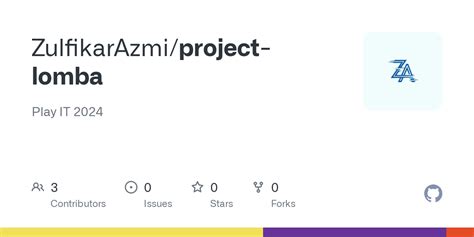 GitHub ZulfikarAzmi Project Lomba