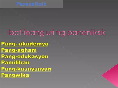 Pananaliksik Ppt