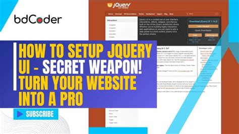 How To Setup Jquery Ui In Minutes Bdcoder It Park Posted On The Topic Linkedin