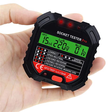 Digital Wall Plug Rcd Gfci Outlet Tester With Monaco Ubuy