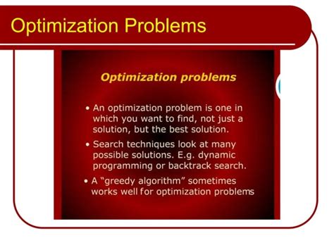 Greedy Algorithm Ppt