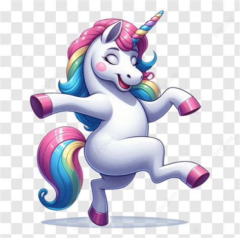 귀여운 유니콘이 춤을 추고 있어요 만화 유니콘 더빙 유니콘 귀엽다 Png 일러스트 및 이미지 에 대한 무료 다운로드 Pngtree
