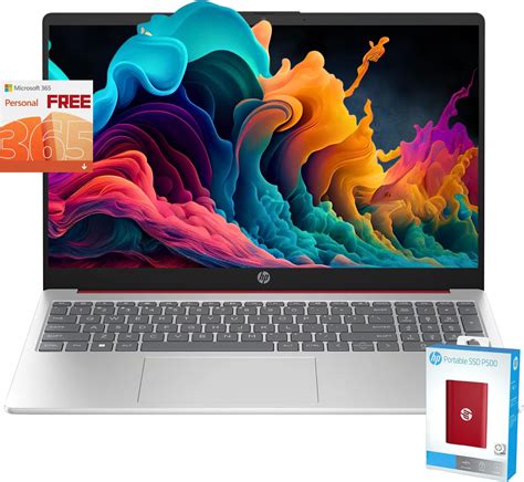 Amazon Com Hp Essential Anti Glare Hd Laptop Intel Quad Core Processor Gb Ram Gb