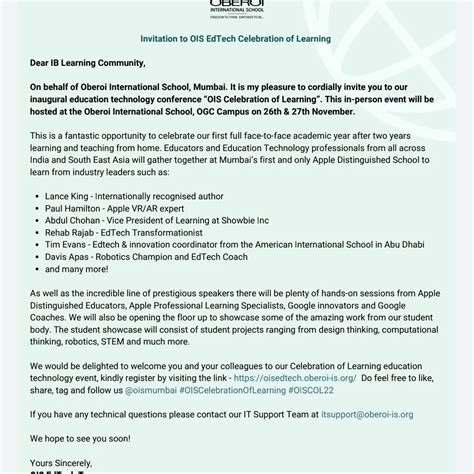 kavleen saluja on linkedin dear ib learning community on behalf of oberoi international school…