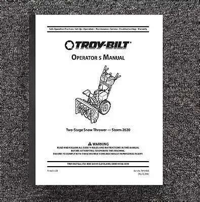 Troy Bilt Snowblower Parts Diagram and Repair Guide