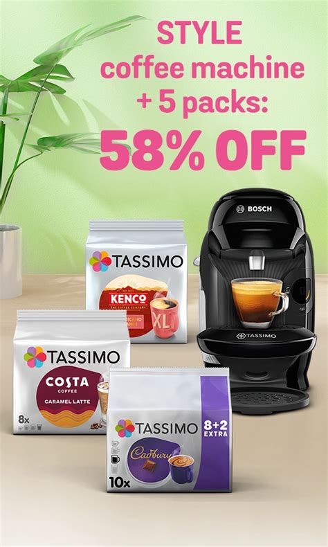 Tassimo My Way Coffee Machines By Bosch Order Now