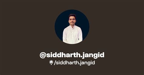 siddharth jangid linktree