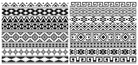 Aztec Geometric Patterns