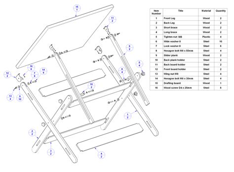 Drafting Table Diy At Koby Rawling Blog