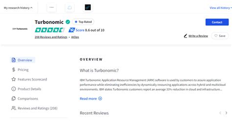 Ibm Turbonomic Trustradius Reviews Ati Application Development