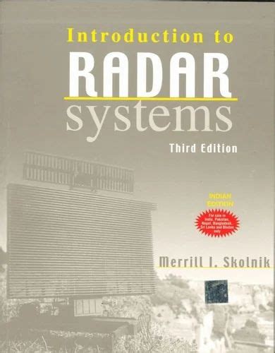 English Introduction To Radar Systems Paperback Book Skolnik Merrill