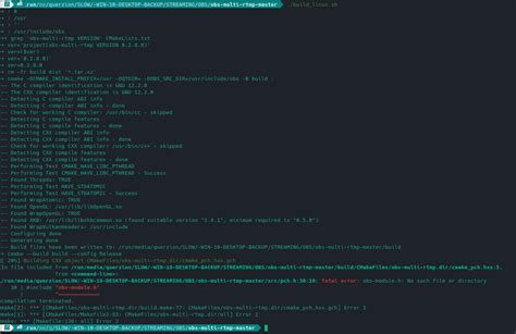 [solved] unable to compile obs multi rtmp 0 2 8 linux · issue 219