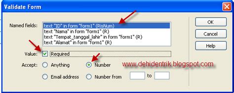 Pdf Trikmembuat Validasi Form Sederhana Dengan Dreamweaver Tanpa