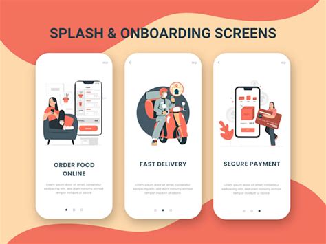 Design Stunning Splash Or Onboarding Screens For Android Or Ios App By