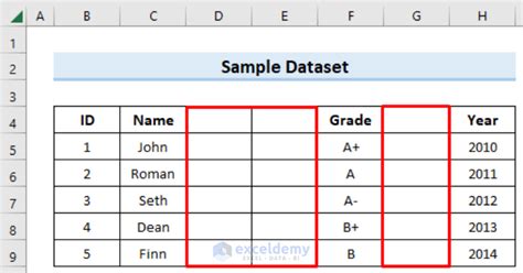 How To Delete Blank Columns In Excel Quick Ways
