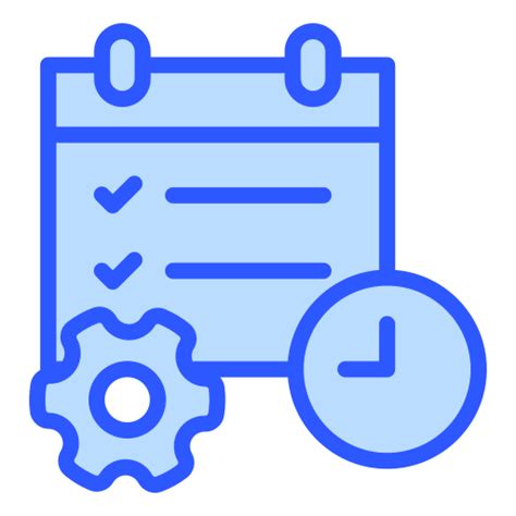 Scheduling Free Interface Icons