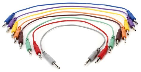 Hosa Css 845 Balanced Patch Cables 14 In Trs To Same 15 Ft