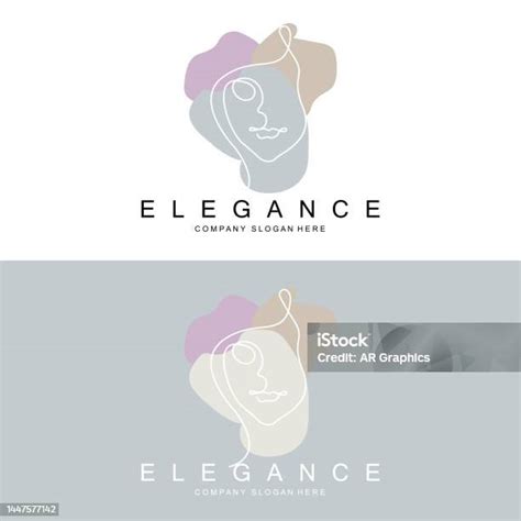 뷰티 우먼 로고 디자인 헤어 케어 살롱 벡터 일러스트 레이 션 개념에 대한 스톡 벡터 아트 및 기타 이미지 개념 디자인
