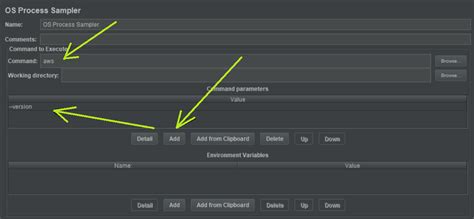 aws cli launch aws cli commands from jmeter stack overflow