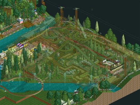 롤코스터 타이쿤2 테마파크놀이공원을 만들어보자 실전5 소형 롤러코스터 편 네이버 블로그