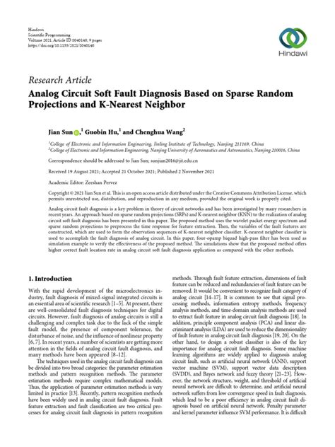 Analog Circuit Soft Fault Diagnosis Based On Sparse Random Projections